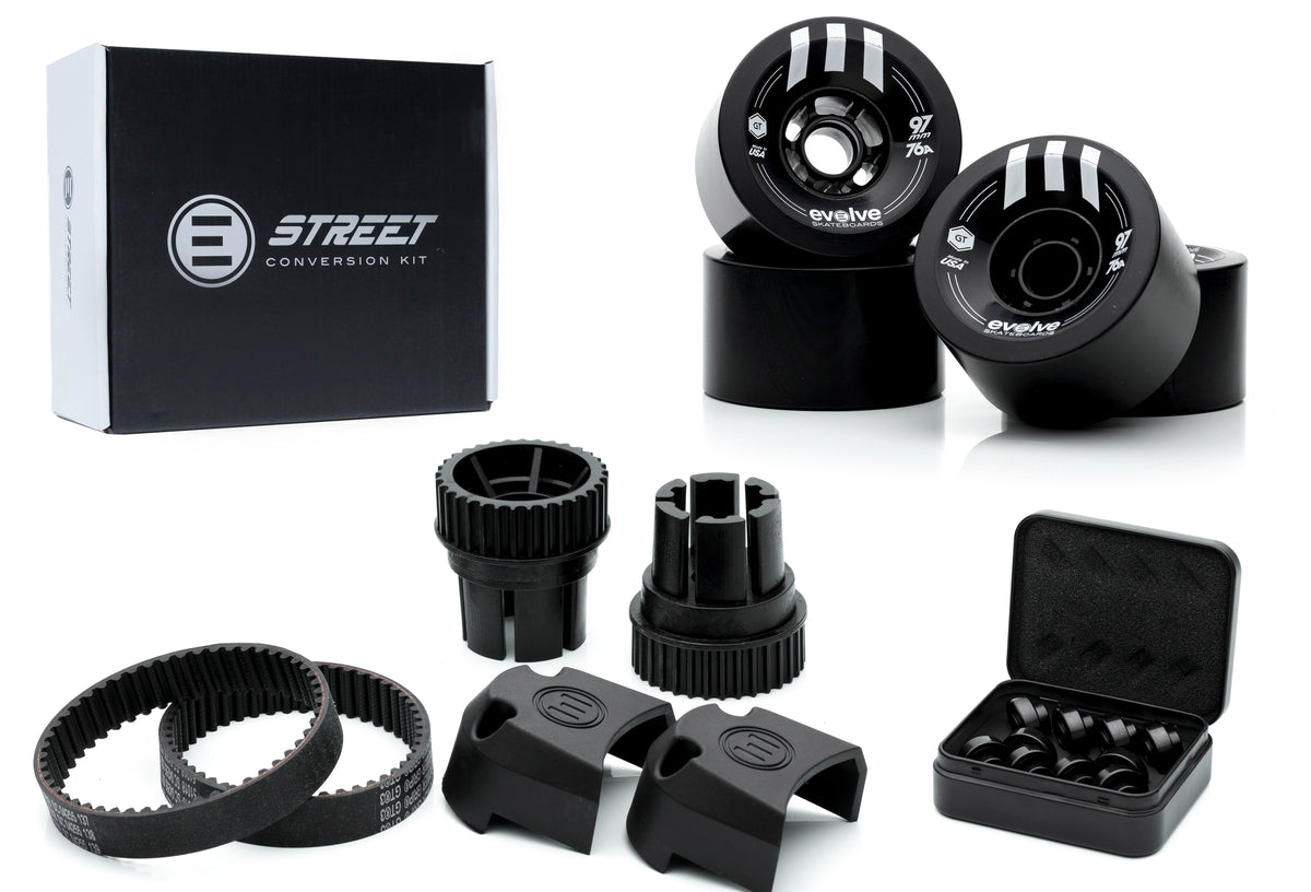 Shop 97mm Skateboard Conversion Kit at Evolve Australia