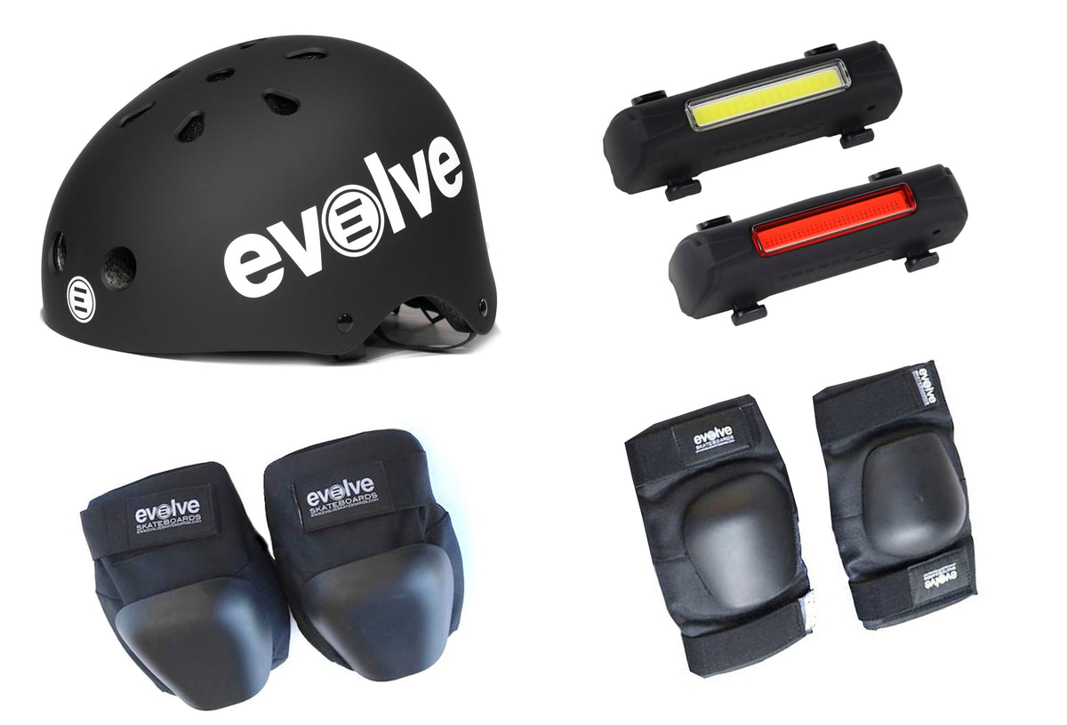 Buy The Ultimate Skateboard Safety Pack | Evolve Skateboards
